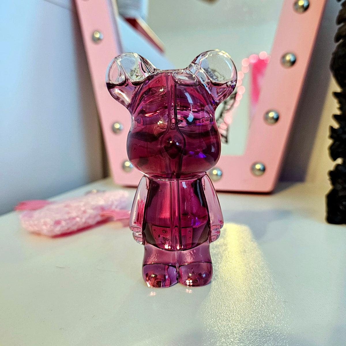 Freezable Teddy Bear Pipe – Bad Peaches